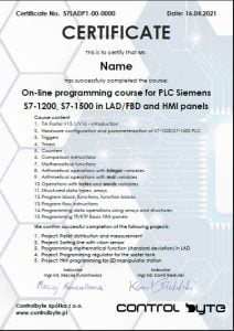 Home Automation course - ControlByte