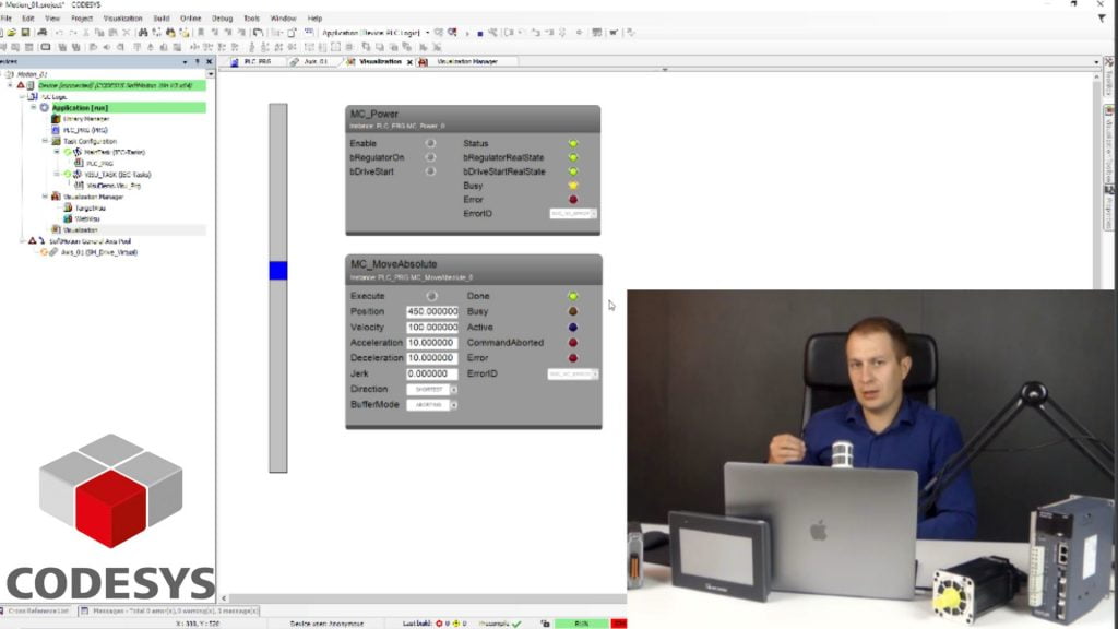 Servo Drives and VFD Motion Programming for PLCs Training - ControlByte