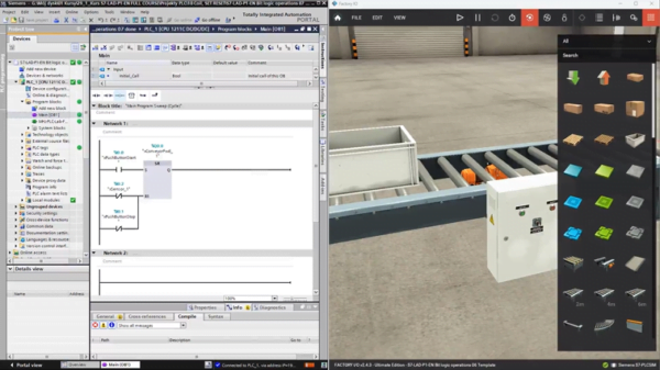Entry PLC training - Programming Siemens PLC LAD