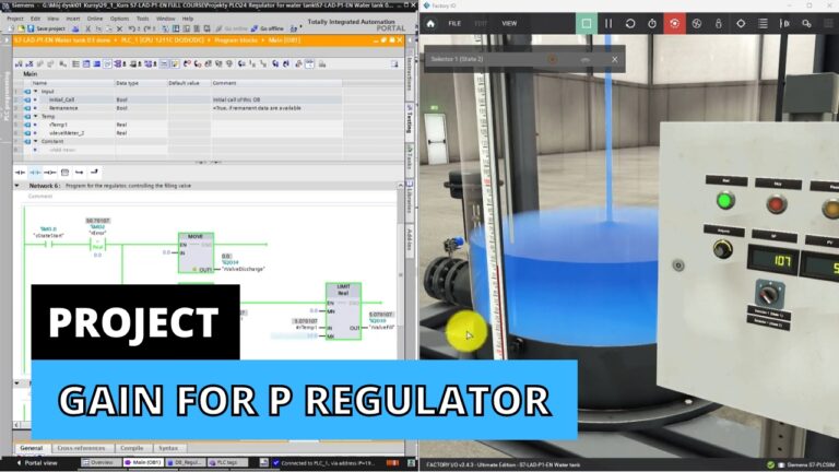 PLC course - Siemens S7-1200, Codesys LAD FBD programming