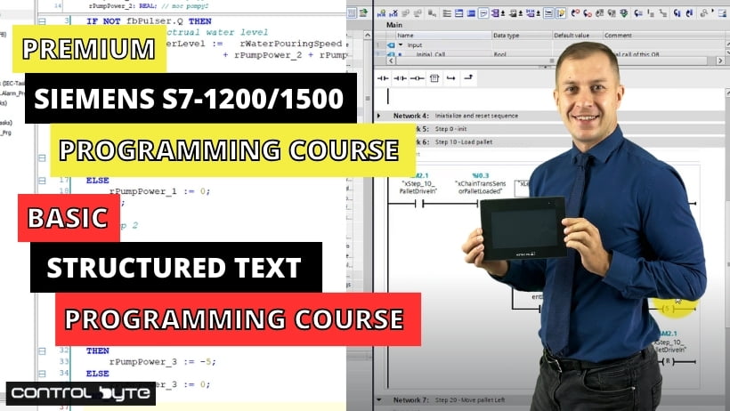 Check out PLC course bundle! - ControlByte