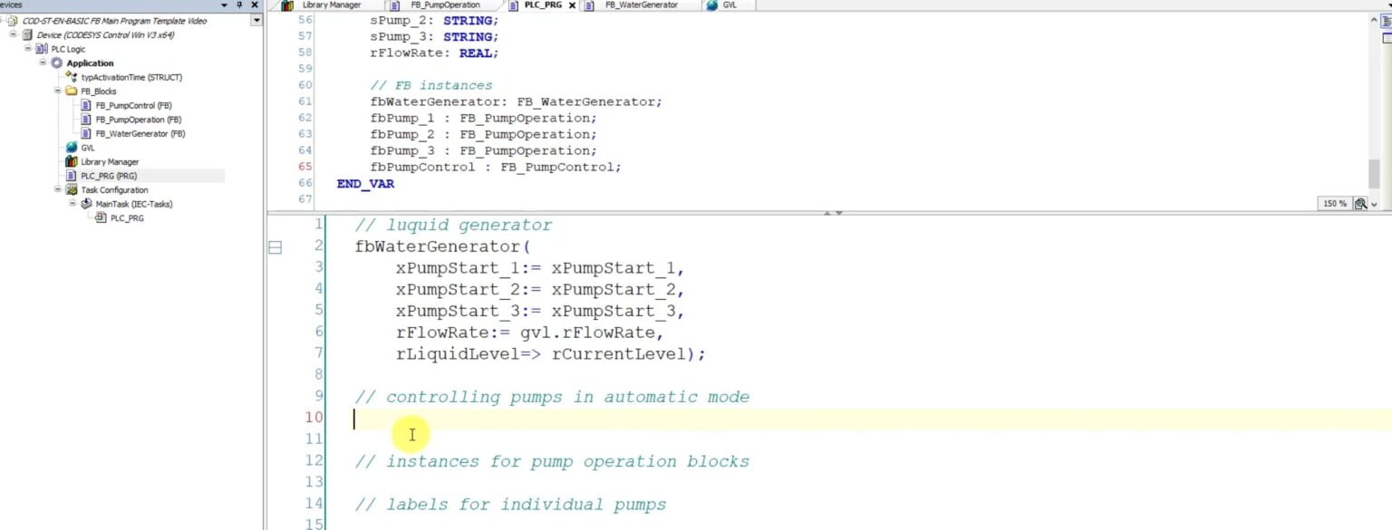 PLC course - Siemens S7-1200, Codesys LAD FBD programming