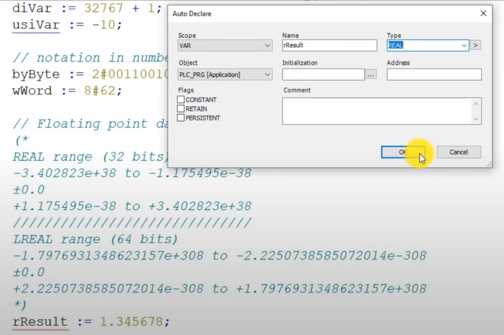CODESYS: Practical Use of Arrays and Structures