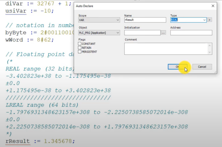 CODESYS: Practical Use of Arrays and Structures