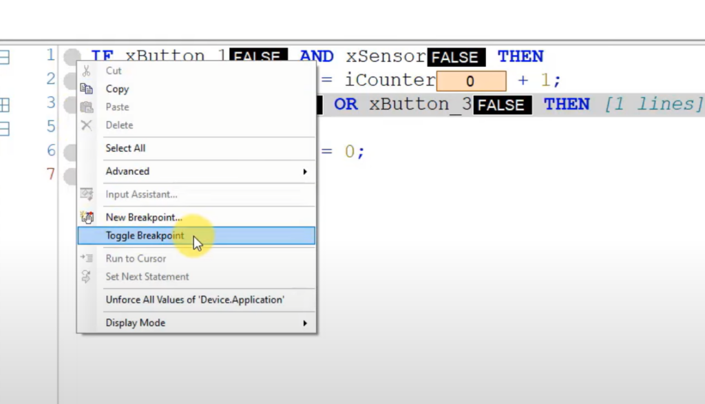 Codesys: Program Flow Control: IF, CASE, and Loops