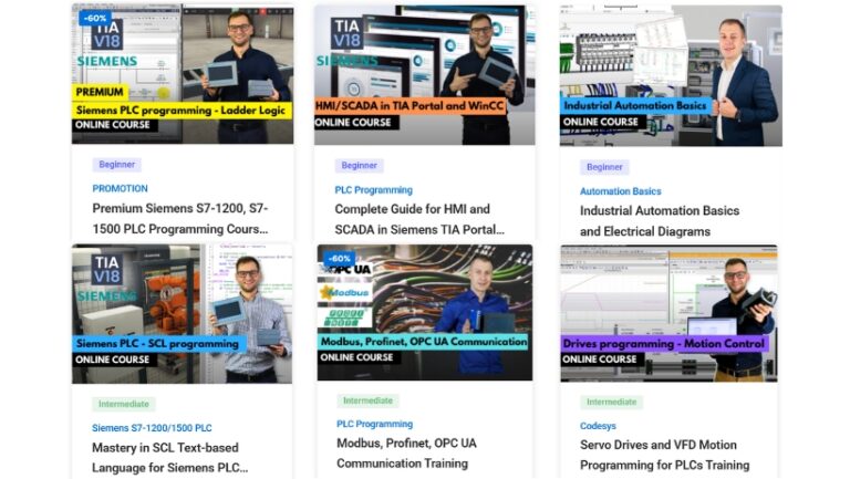 Check out PLC course bundle! - ControlByte